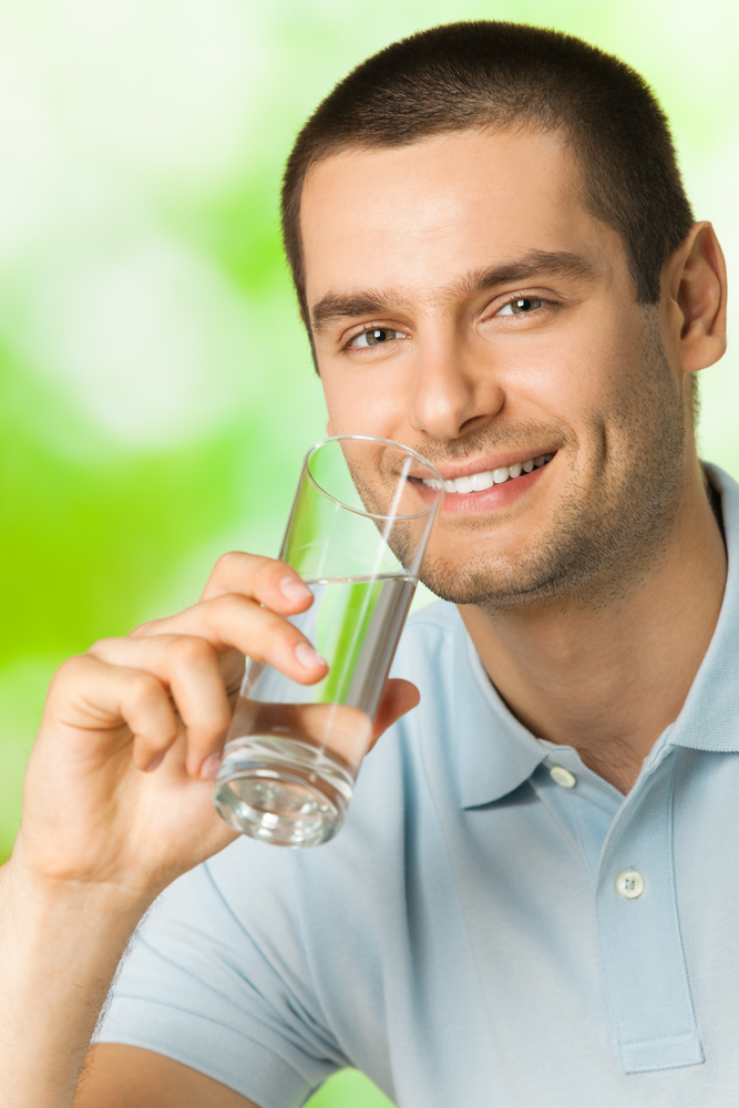Man Drinking Water | Water Filters Australia